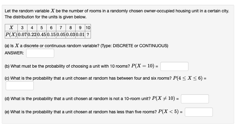 Solved Random Variables:Let the random variable X be the | Chegg.com Solved Random Variables:Let the random variable X be the | Chegg.com