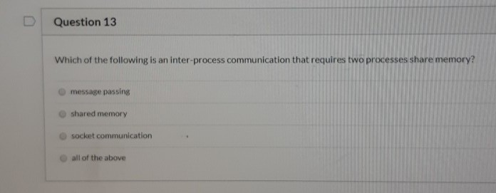 Solved Question 13 Which of the following is an | Chegg.com