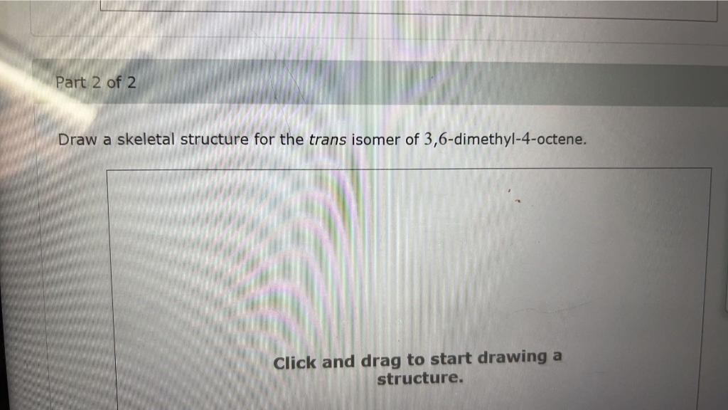 Solved Draw a structure for each of the following | Chegg.com
