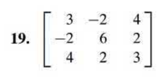 Solved Orthogonally diagonalize the matrices in Exercises | Chegg.com