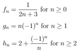 Solved Determine whether the sequence is increasing, | Chegg.com