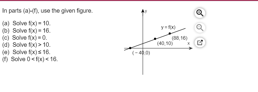 Solved In parts (a)-(f), use the given figure. (a) Solve | Chegg.com