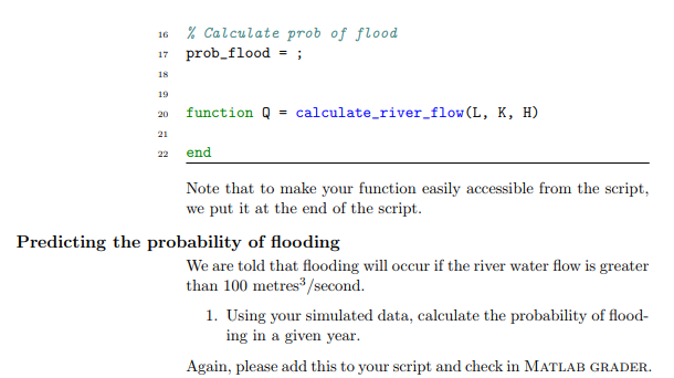 Solved River flow equations The flow in rivers is commonly | Chegg.com