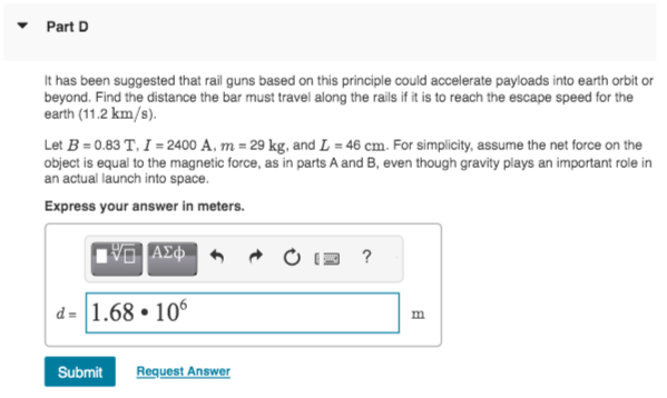 Solved A conducting bar with mass m and length L slides over | Chegg.com