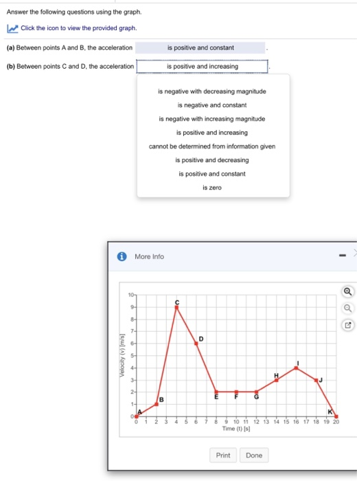 Solved Answer the following questions using the graph | Chegg.com