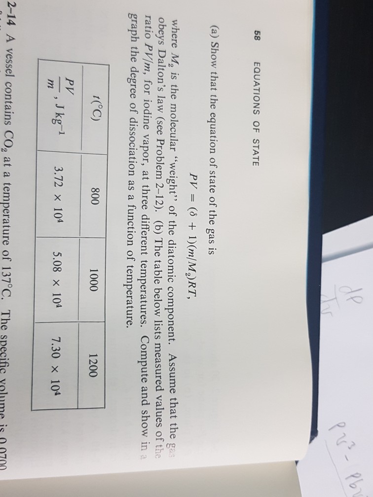 Solved in the system. 2-13 In all so-called diatomic gases, | Chegg.com