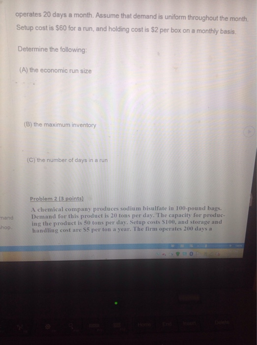 Solved Part 2: Problems (12 points Problem 1 (4 points) A | Chegg.com Solved Part 2: Problems (12 points Problem 1 (4 points) A | Chegg.com