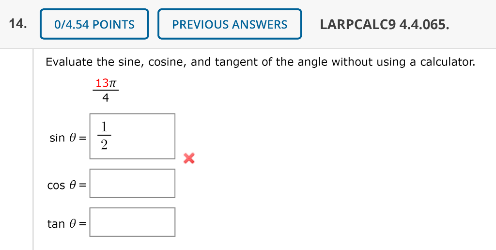 Solved 14. 0/4.54 POINTS PREVIOUS ANSWERS LARPCALC9 4.4.065. | Chegg.com Solved 14. 0/4.54 POINTS PREVIOUS ANSWERS LARPCALC9 4.4.065. | Chegg.com