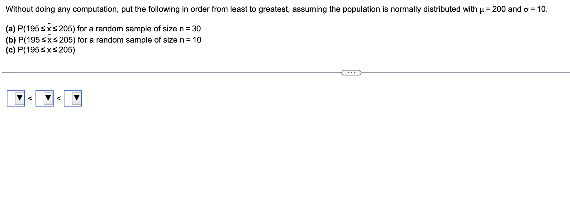Solved Without doing any computation, put the following in | Chegg.com