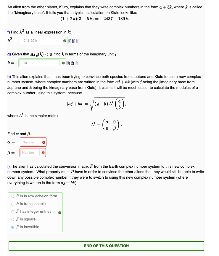 Solved For The Questions Below Use Matlab Syntax With For 