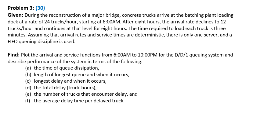 Solved Problem 3: (30)Given: During the reconstruction of a | Chegg.com