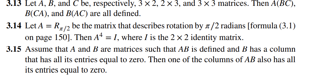 Solved 3.13 Let A,B, and C be, respectively, 3×2,2×3, and | Chegg.com