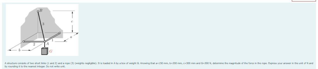 Solved ов A structure consists of two short links (1 and 2) | Chegg.com