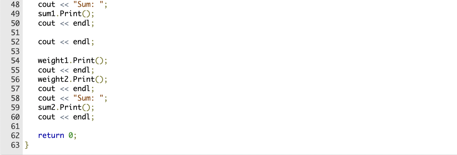 Solved Four doubles are read from input, where the first two | Chegg.com