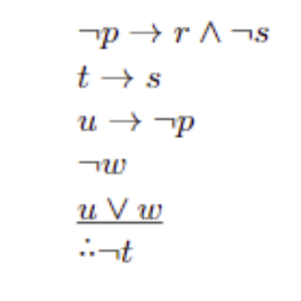 Solved Use the rules of inference to deduce the conclusion | Chegg.com
