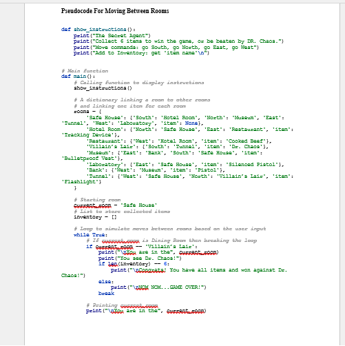 Solved Please I have a Python code and I need it in | Chegg.com