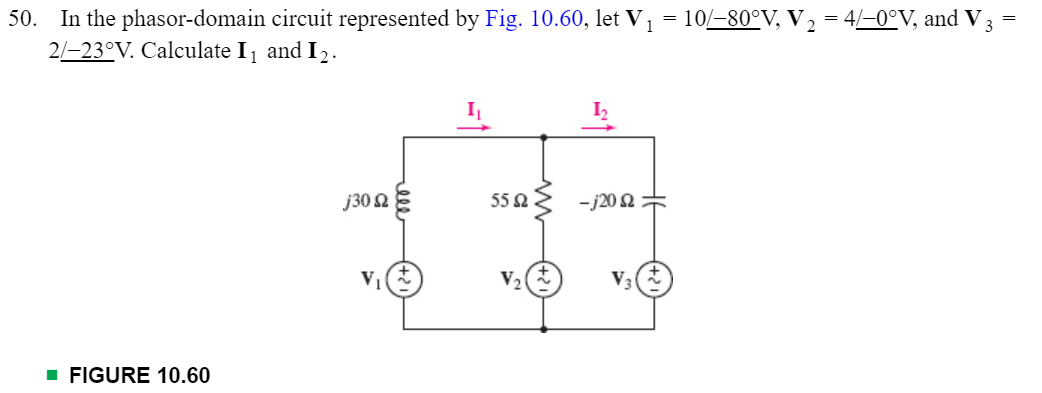 Solved 0. In the phasor-domain circuit represented by Fig. | Chegg.com