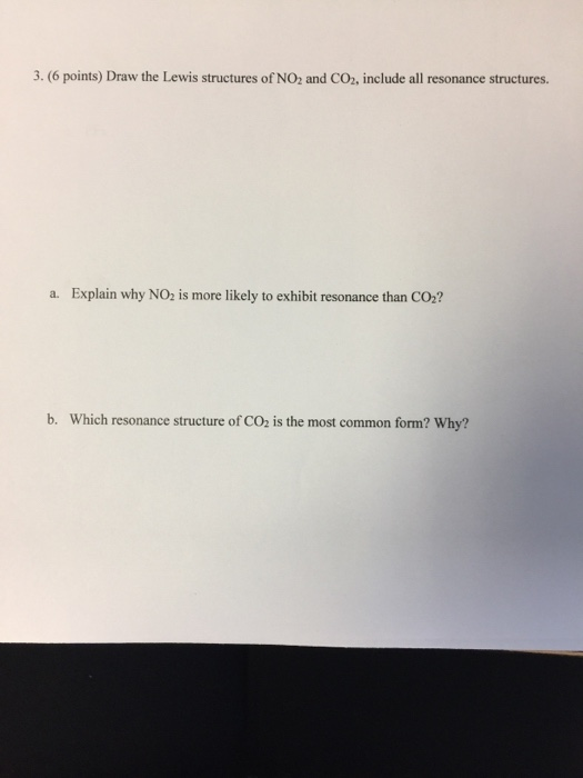 Solved 1. (6 points) Draw Lewis structure for the following | Chegg.com