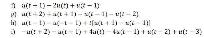 Solved 2. The unit-step function u(t) is defined by u(t) = | Chegg.com
