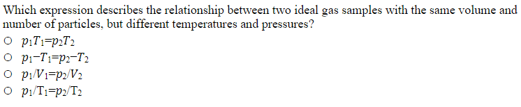 Solved Which expression describes the relationship between | Chegg.com