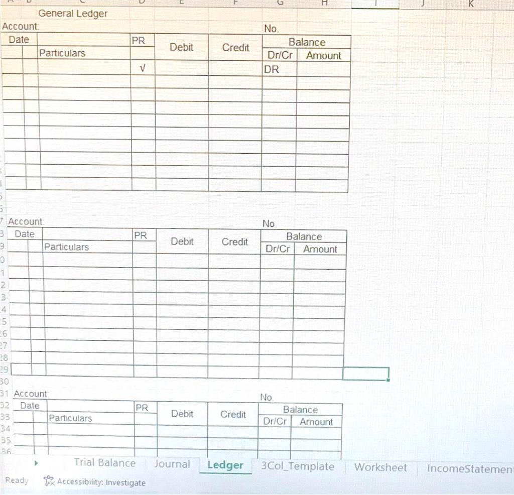 Solved If you need additional accounts, just copy and paste | Chegg.com