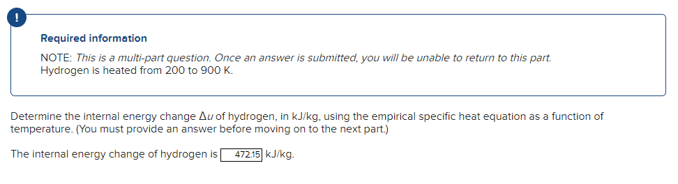 Solved Required information NOTE: This is a multi-part | Chegg.com