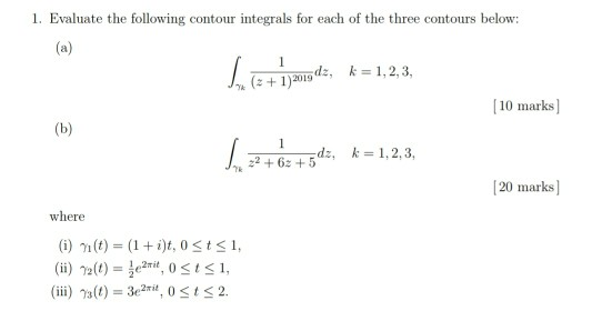 Solved Can anyone help me get started with these contour | Chegg.com