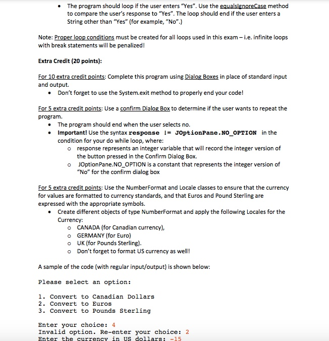 Solved Currency Conversion Menu Program Write a program that | Chegg.com
