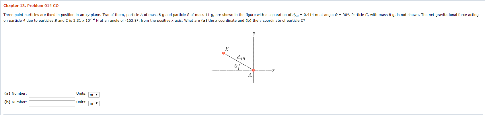 Solved Three point particles are fixed in position in an xy | Chegg.com