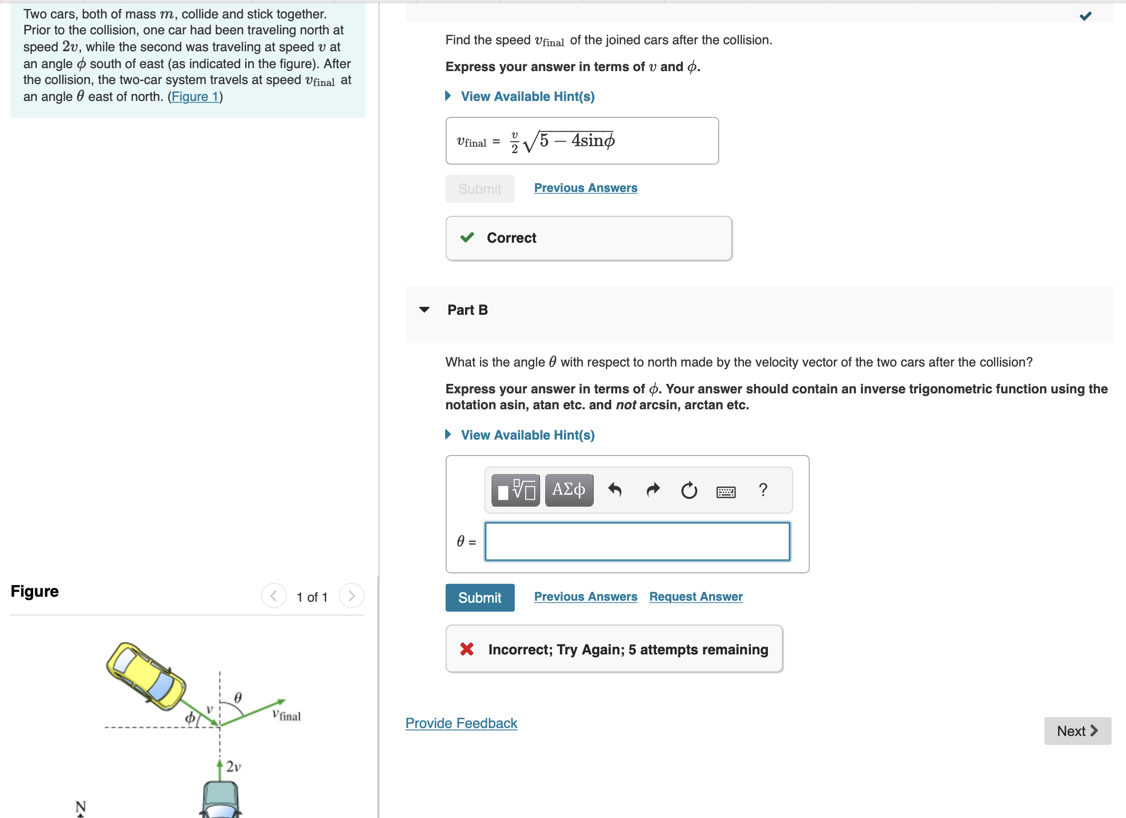 Solved i got part a, ﻿but i need help with part b | Chegg.com