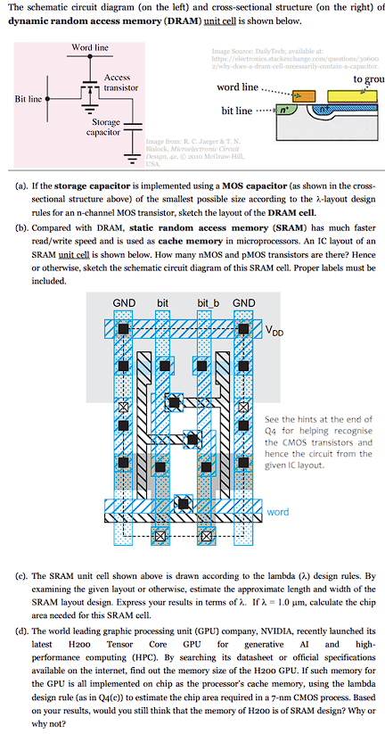Solved The schematic circuit diagram (on the left) ﻿and | Chegg.com