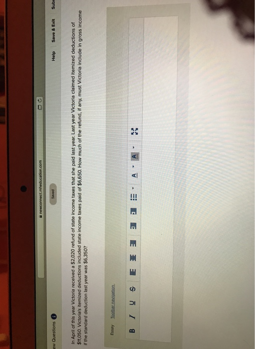 Solved Help Save & Exit Subr ew Questions0 In April of this | Chegg.com