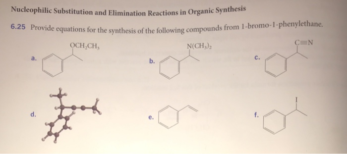 Solved Nucleophilic Substitution and Elimination Reactions | Chegg.com