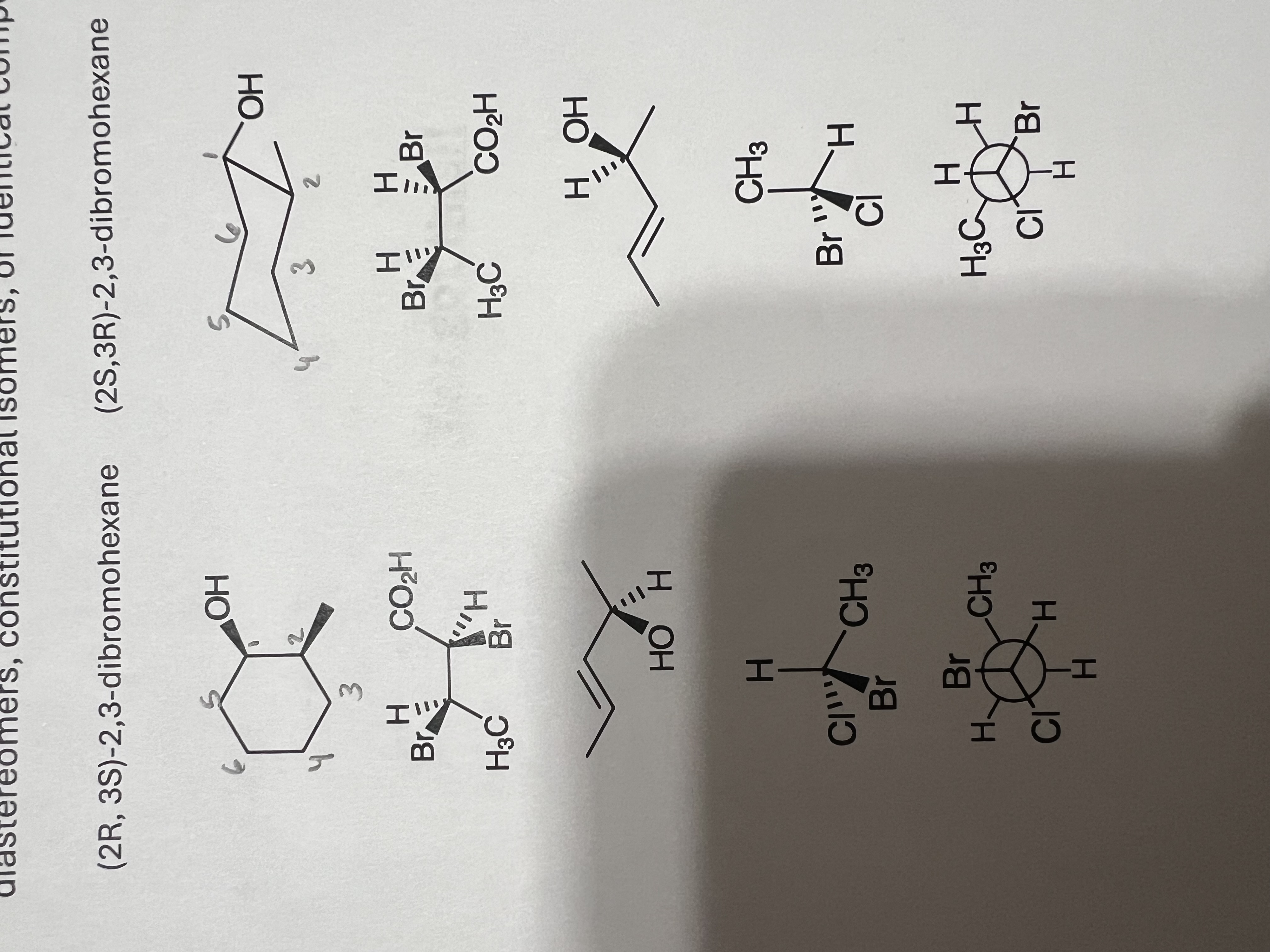 Solved For each pair of structures, indiacate whether they | Chegg.com