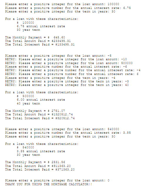 Solved Write a Java program that calculates the monthly | Chegg.com