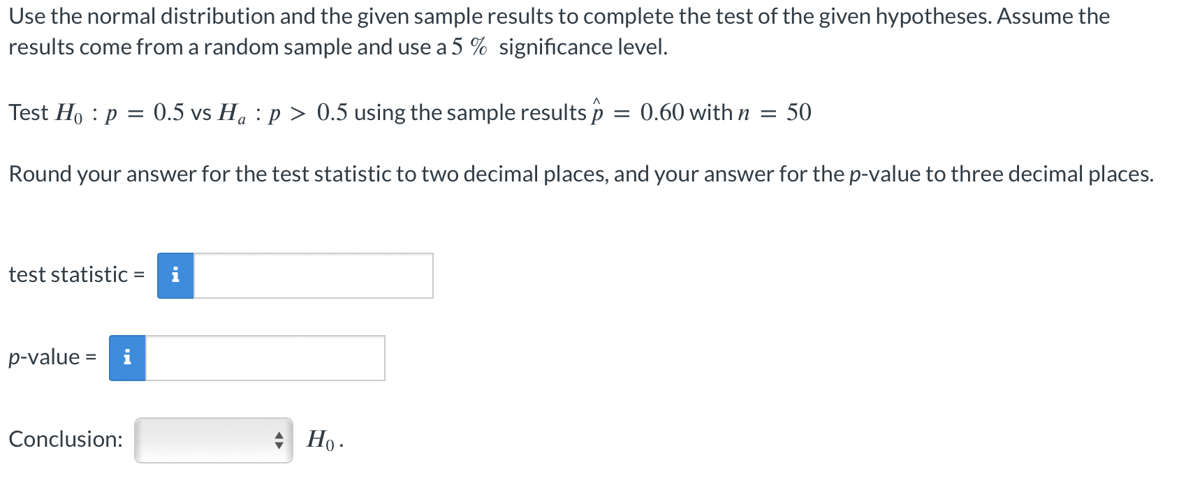 Solved Use the normal distribution and the given sample | Chegg.com
