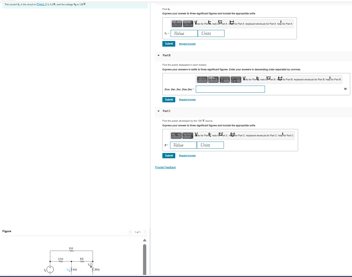 Solved The current io ﻿in the circuit in (Figure 1) ﻿is | Chegg.com