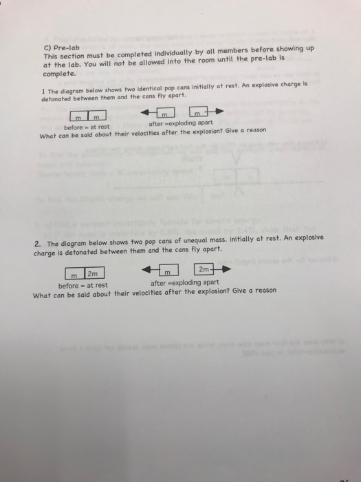 Solved C) Pre-lab This section must be completed | Chegg.com