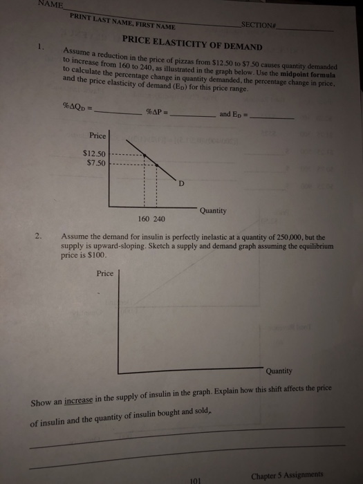 Solved NAME PRINT LAST NAME, FIRST NAME SECTION PRICE | Chegg.com