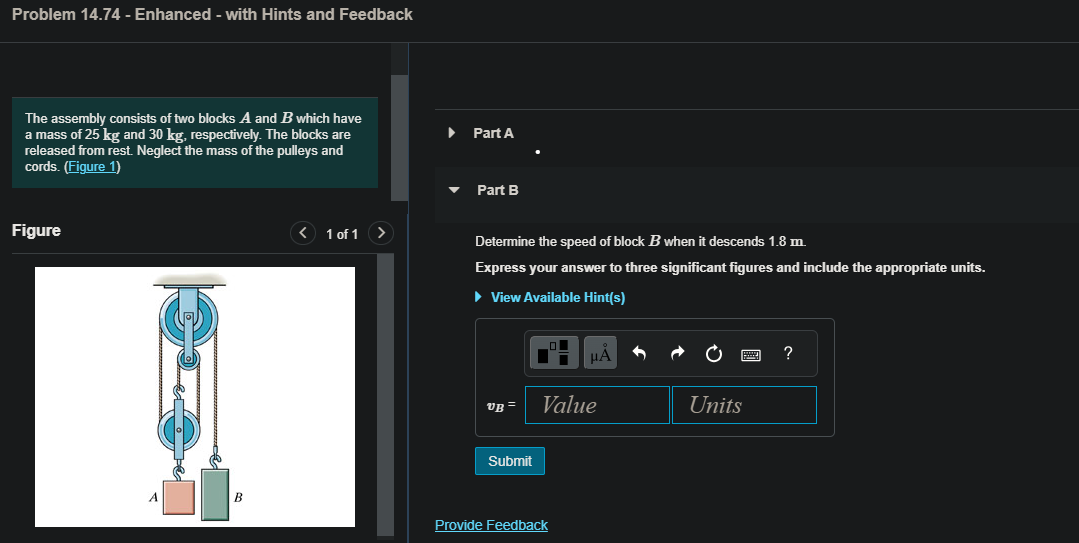 Solved Problem 14.74 - Enhanced - with Hints and Feedback | Chegg.com