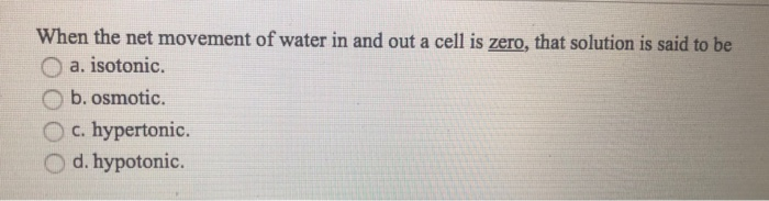 Solved Which of the following is not a property of | Chegg.com