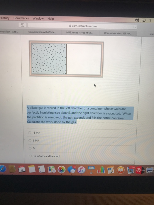 Solved History Bookmarks Window Help usm.instructure.com | Chegg.com