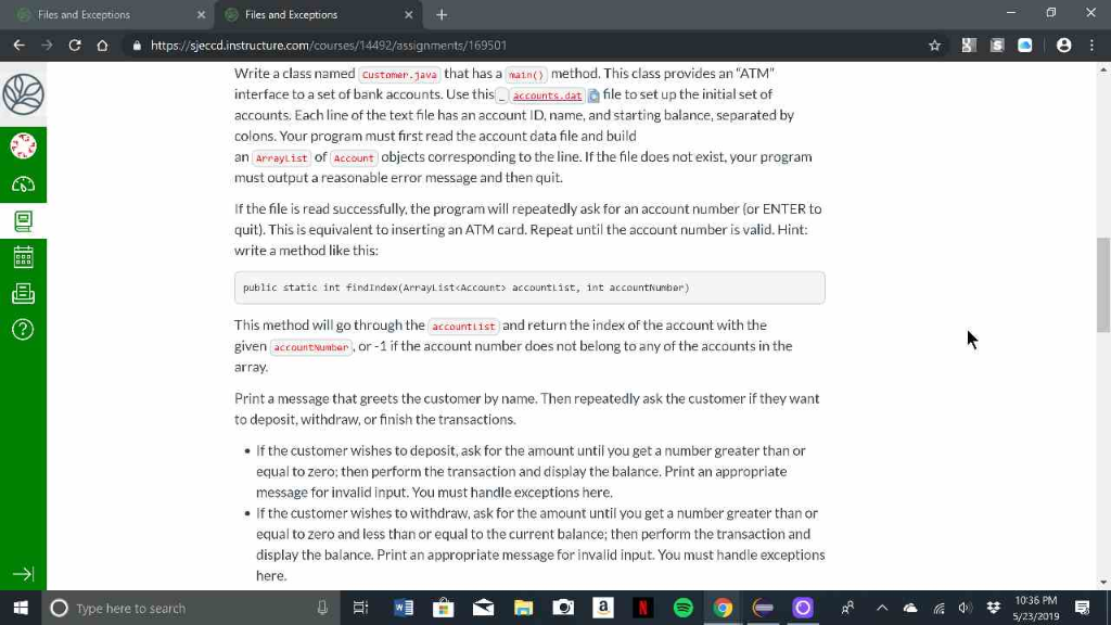 Solved Java Write A Class Named Customer Java That Has A
