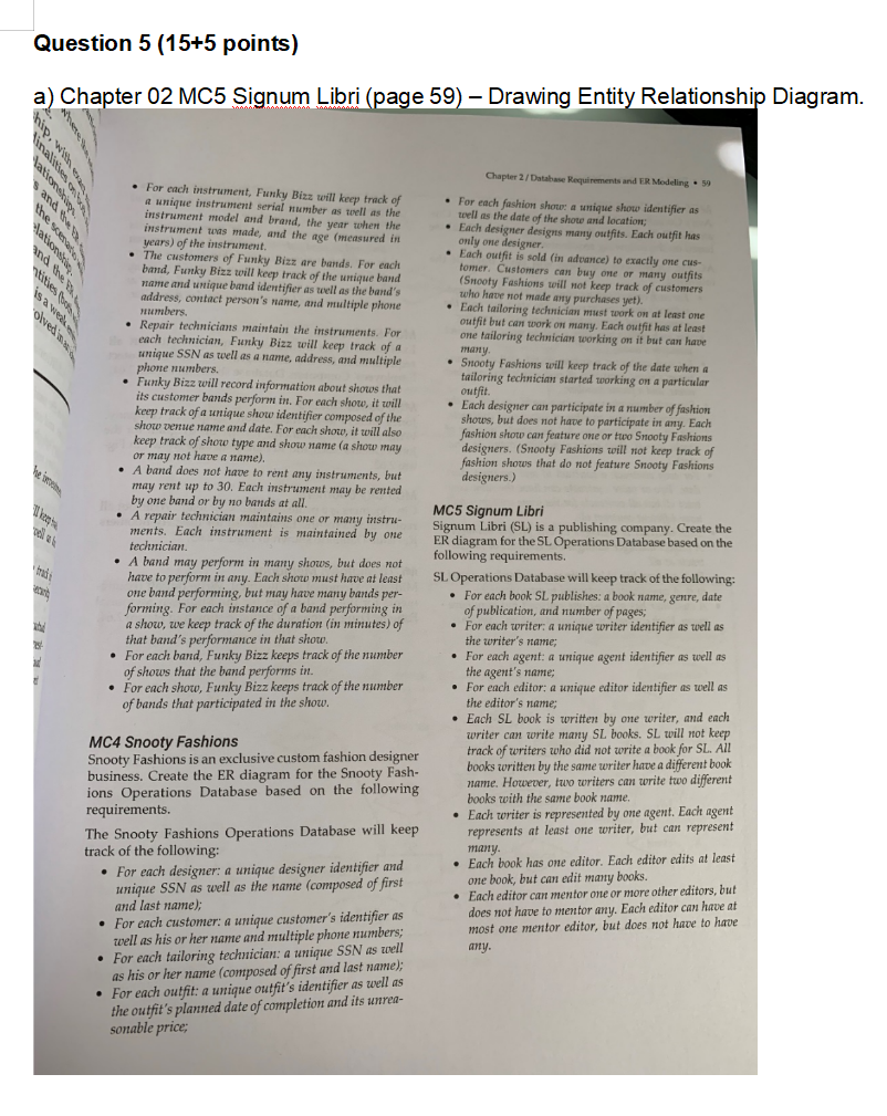 b) Chapter 03 MC5 Signum Libri (page 100) – Drawing | Chegg.com