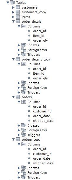Solved Question 3 1 pts Using two CREATE TABLE statements, | Chegg.com