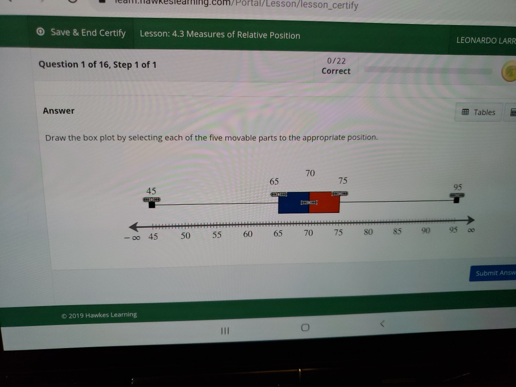 Solved LUJJUM lesson_Certify Save & End Certify Lesson: 4.3 | Chegg.com
