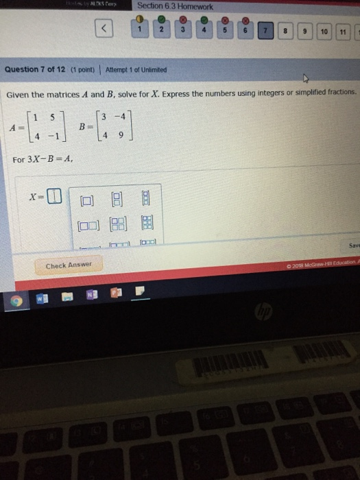 Solved Section 6.3 Homework 因由. ? ? ? 1 2 3 45 678 9 10 11 | Chegg.com