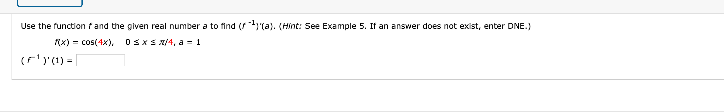 Solved Use the function fand the given real number a to find | Chegg.com