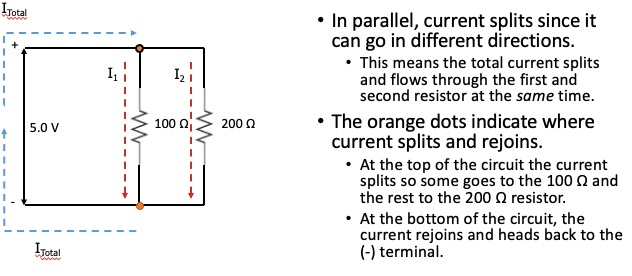 Solved 2. Two resistors in parallel: Construct the circuit | Chegg.com