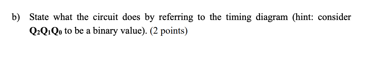 Solved A circuit composed of three rising edge-triggered D | Chegg.com
